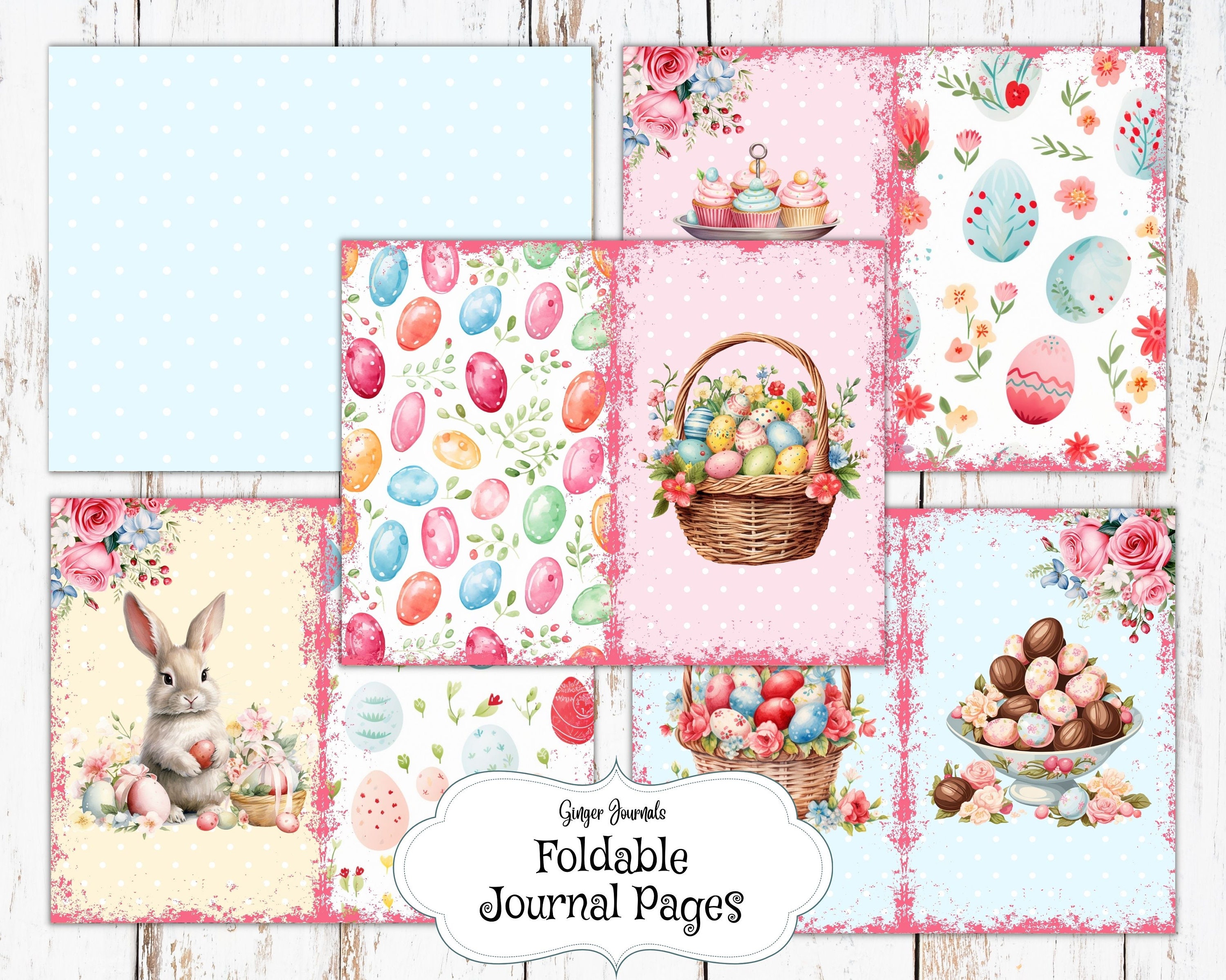 Easter Junk Journal Kit, Easter Junk Journal, Junk Journal Printable ...