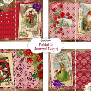 Easter Junk Journal Kit, Vintage Easter, Junk Journal Printables, Junk ...