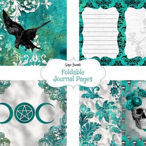 Wiccan Goddess Junk Journal Kit, Junk Journal Printable, Junk Journal ...