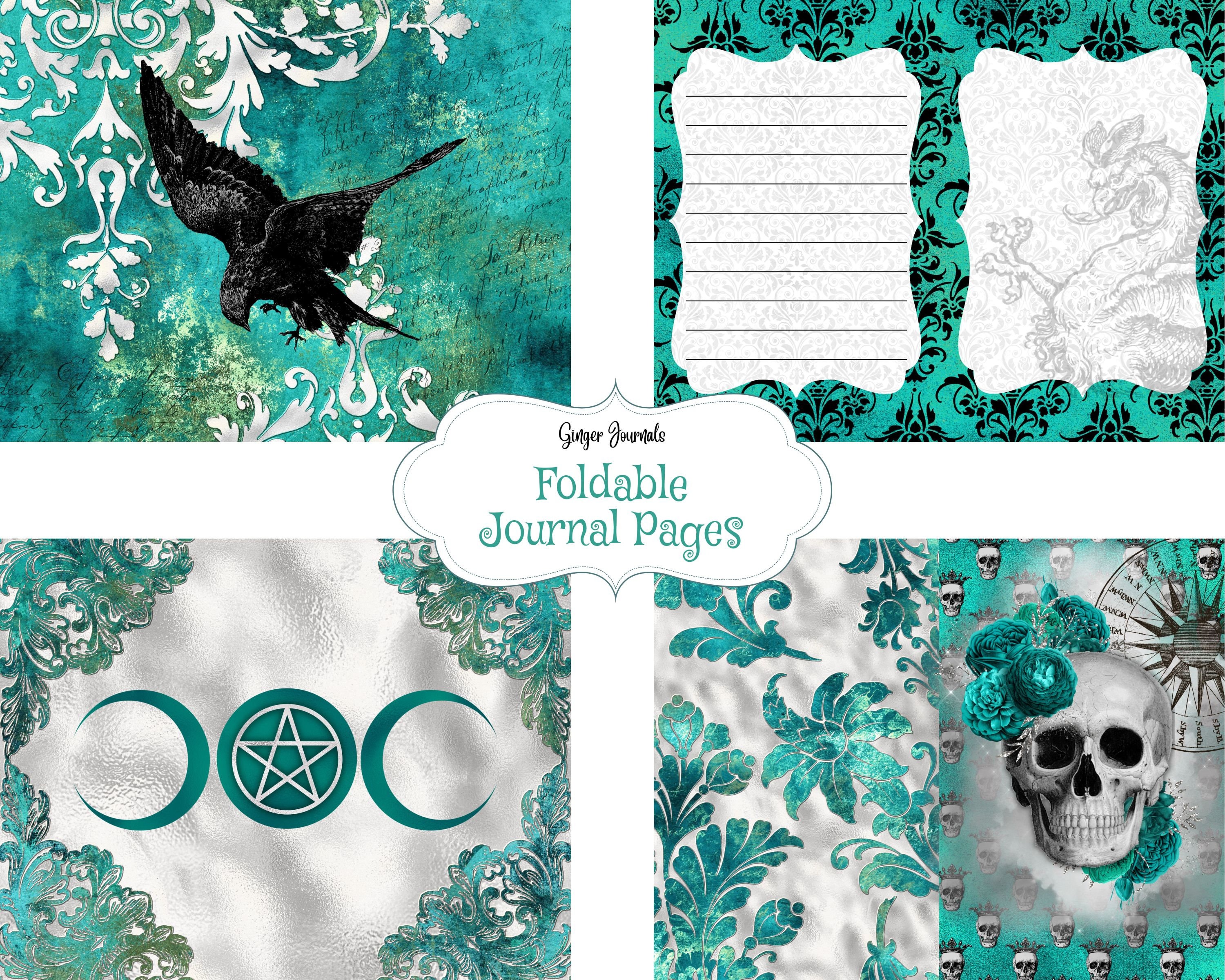Wiccan Goddess Junk Journal Kit, Junk Journal Printable, Junk Journal ...