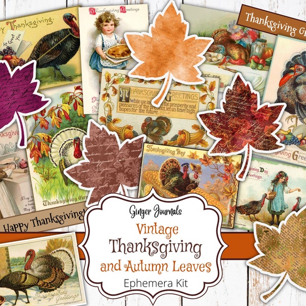 Thanksgiving Vintage - Etsy