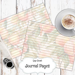 Peach Season Junk Journal Kit, Ephemera, Junk Journal Printable ...