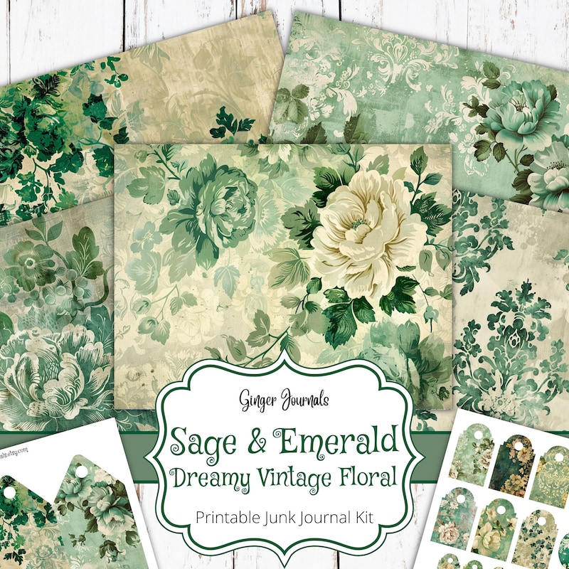 Emerald Journal Cover - Etsy UK