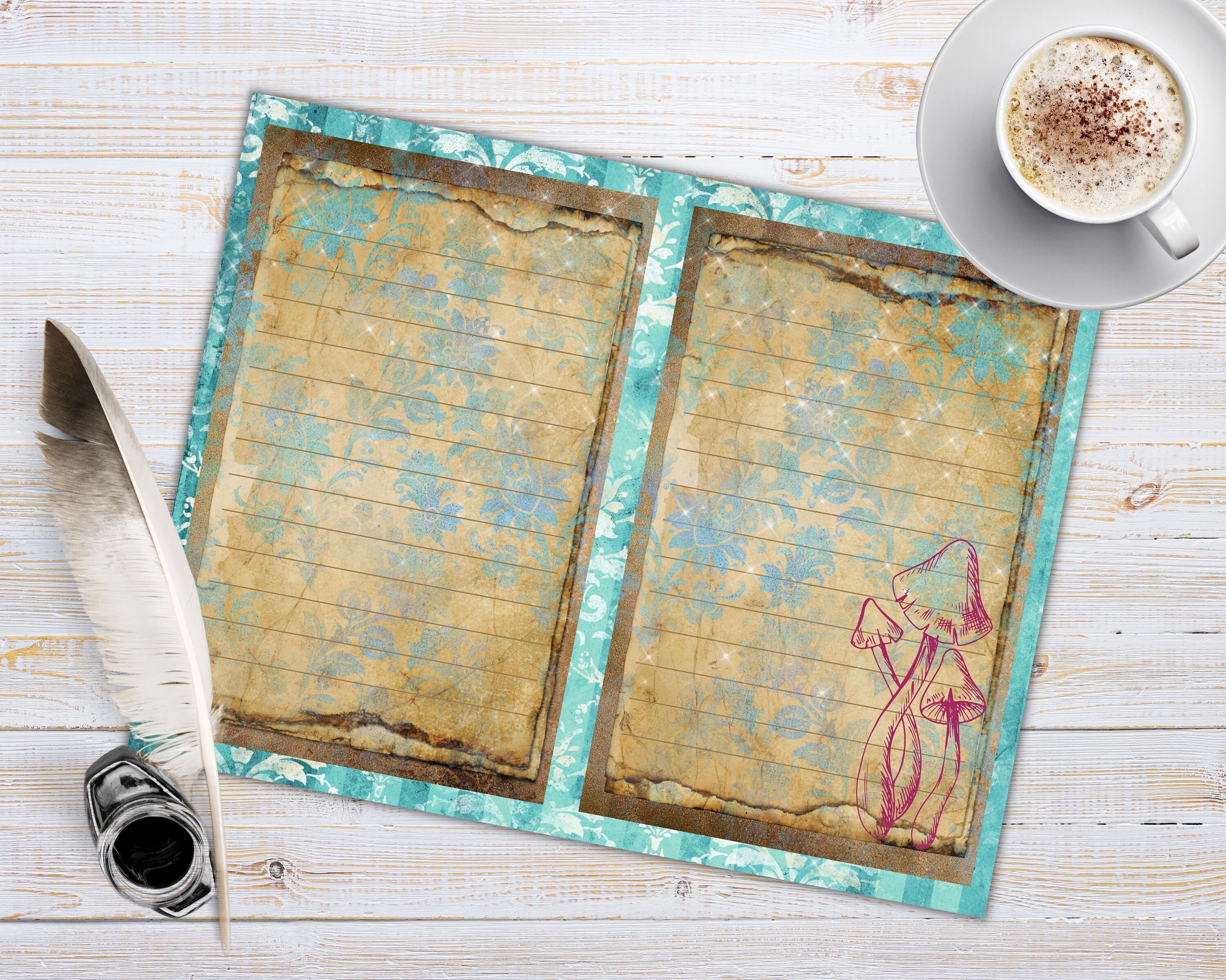 Enchanted Fairyland Junk Journal Kit Junk Journal Bundle - Etsy