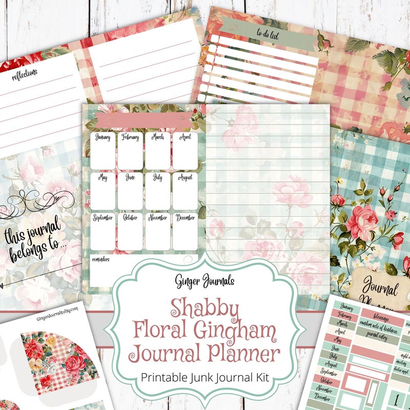 GingerJournals - Etsy