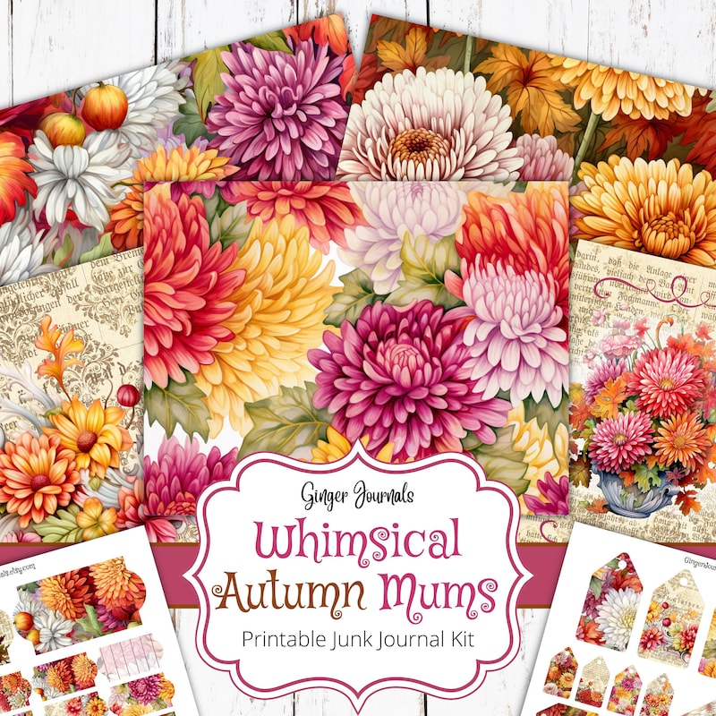 Whimsical Digital Paper - Etsy