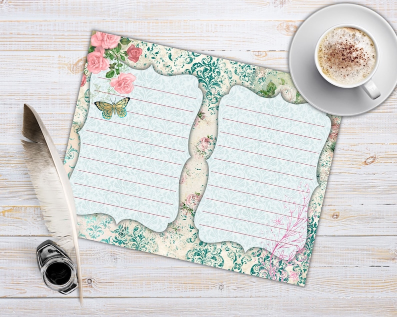 Shabby Boho Garden Junk Journal Kit Junk Journal Printable - Etsy