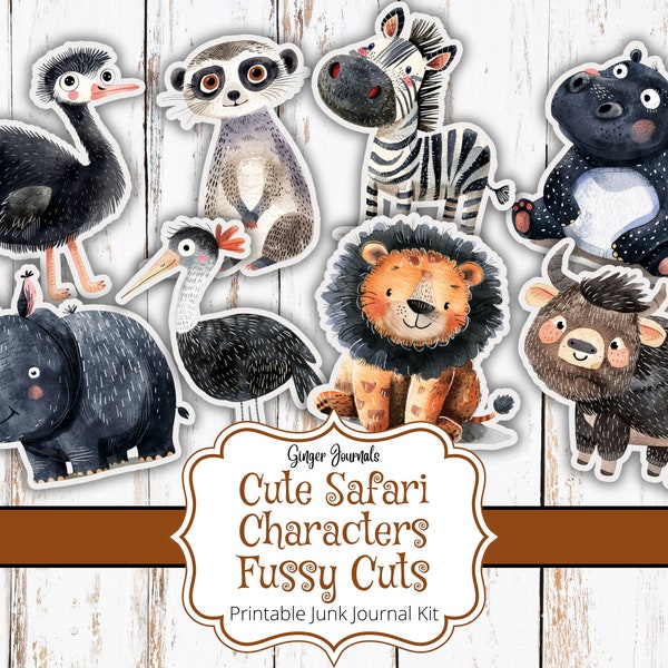 Safari Fussy Cut - Etsy UK