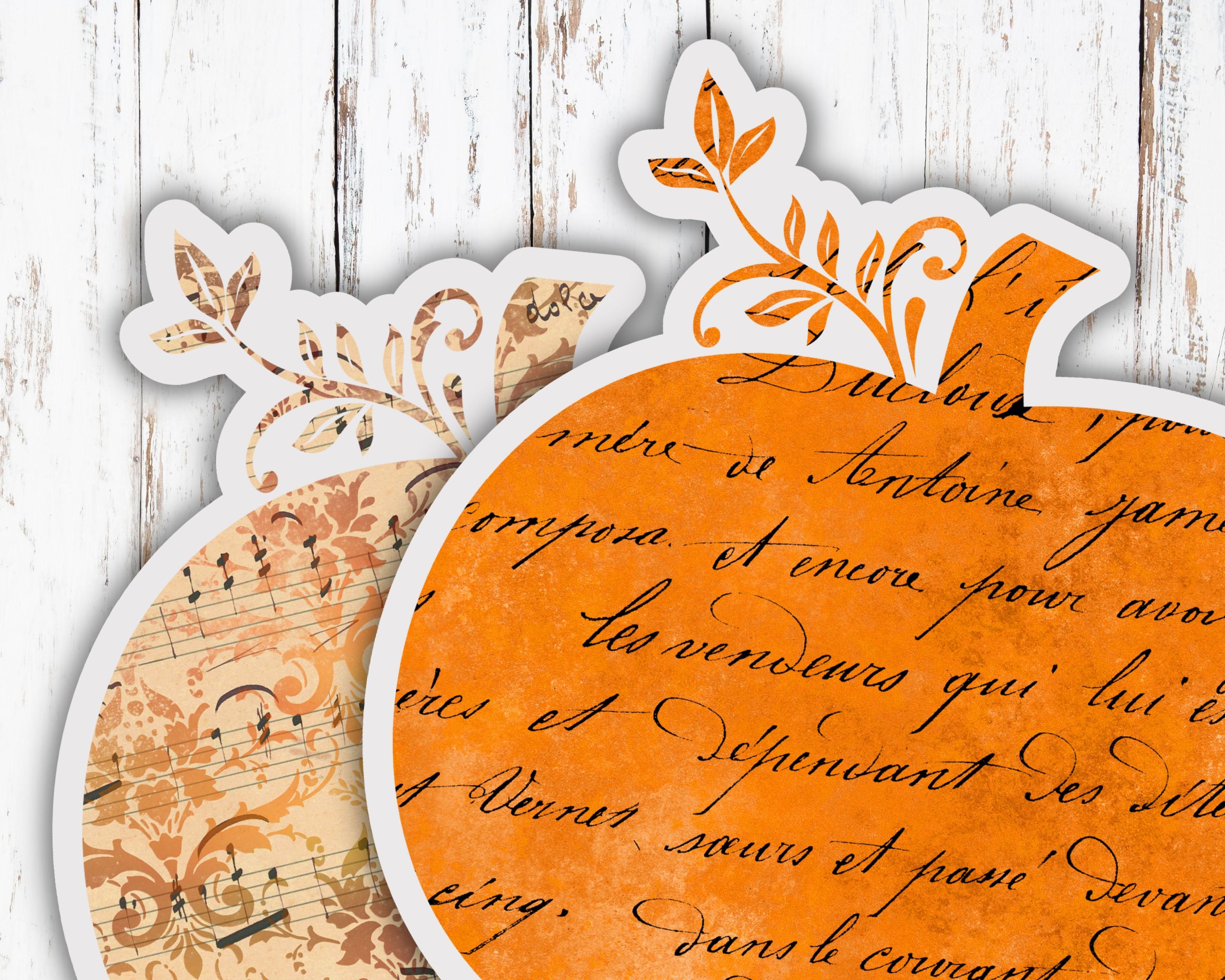 Pumpkin Ephemera Fall Ephemera Halloween Ephemera Junk - Etsy