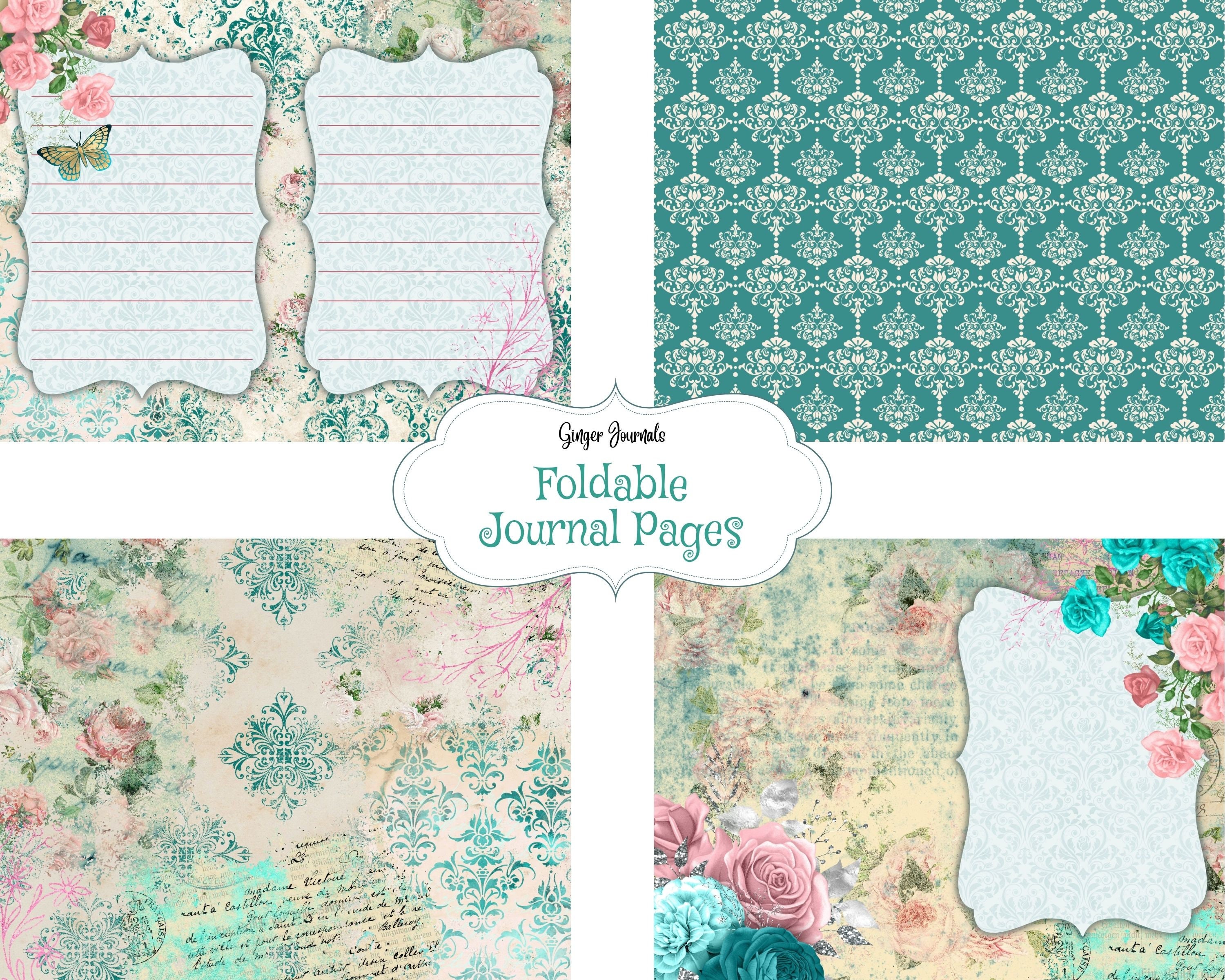 Shabby Boho Garden Junk Journal Kit Junk Journal Printable - Etsy