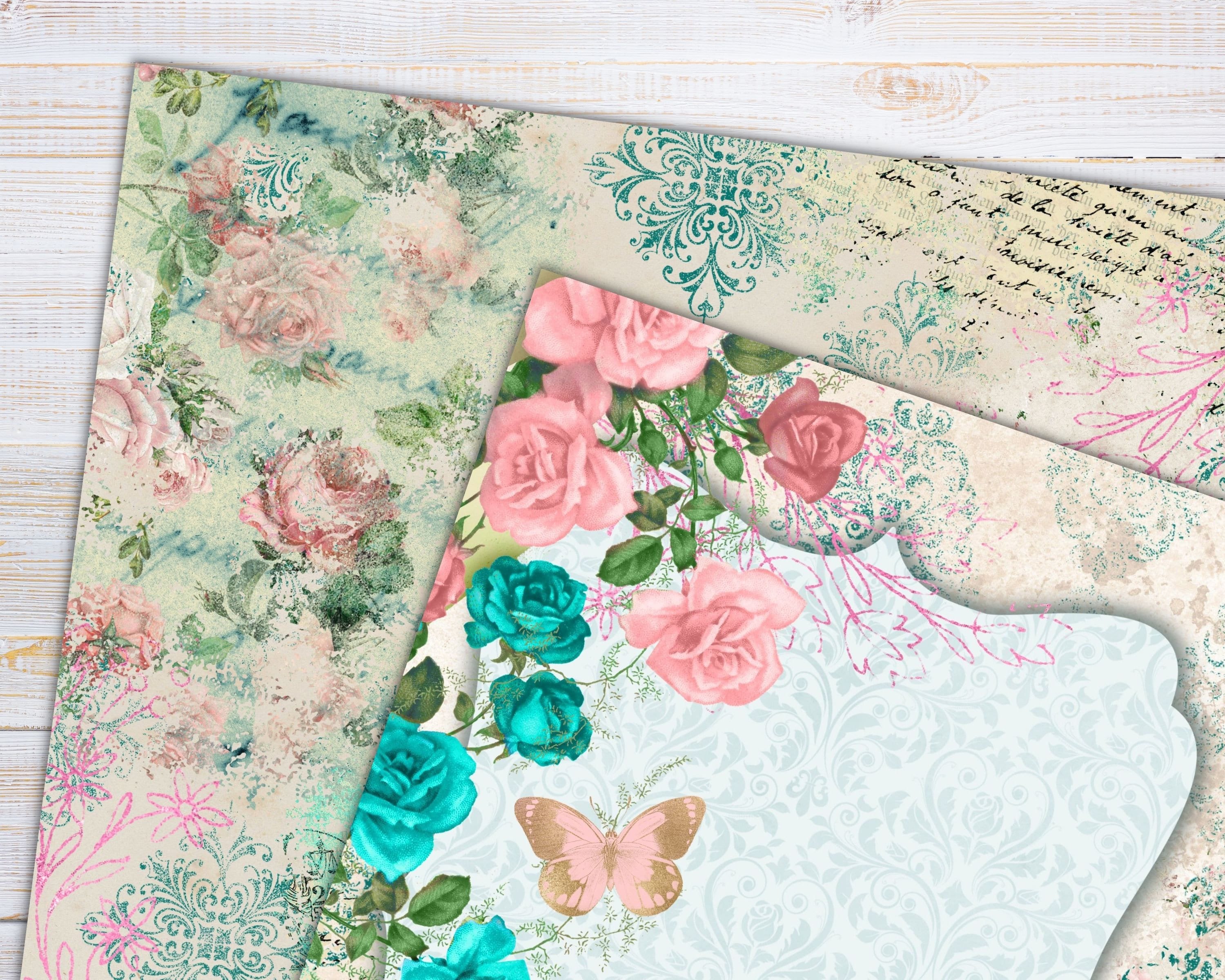 Shabby Boho Garden Junk Journal Kit Junk Journal Printable - Etsy