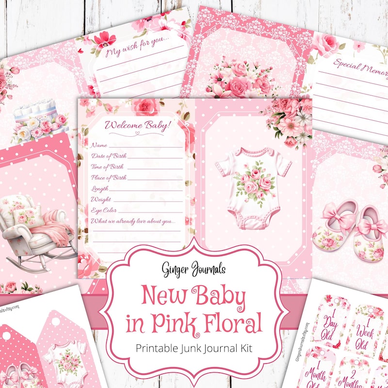 Scrapbook Kit Baby Book - Etsy