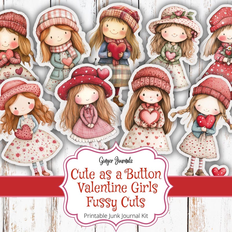 Valentines Sticker Album - Etsy