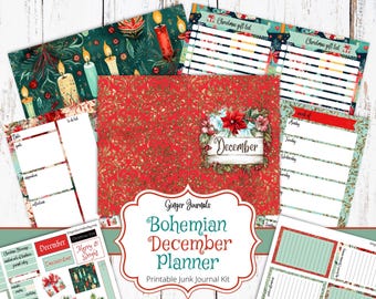 December Daily Junk Journal - Etsy