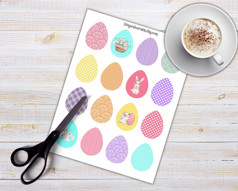 Easter Egg Junk Journal Kit, Easter Ephemera, Junk Journal Printable ...
