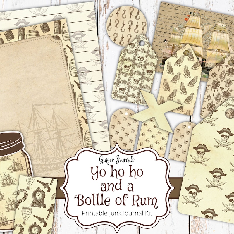 Pirate Journal - Etsy