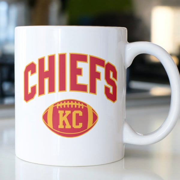 Kansas City Chiefs Coffee Mug - Etsy
