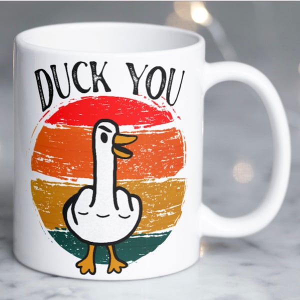 Duck Coffee Mug - Etsy