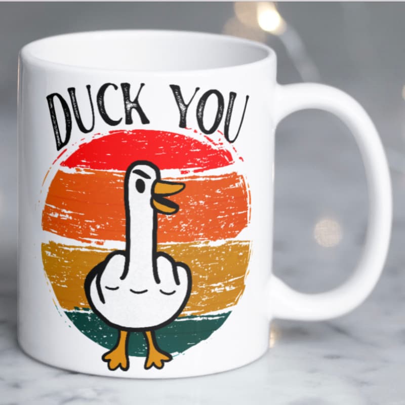 Duck Coffee Mug - Etsy
