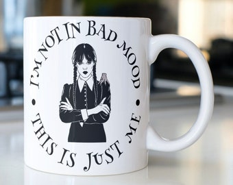 Wednesday Mood Mug - Etsy