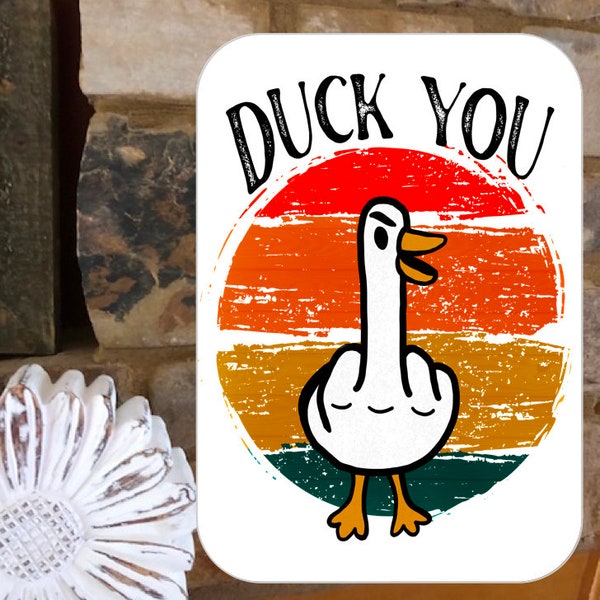 Funny Duck Signs - Etsy