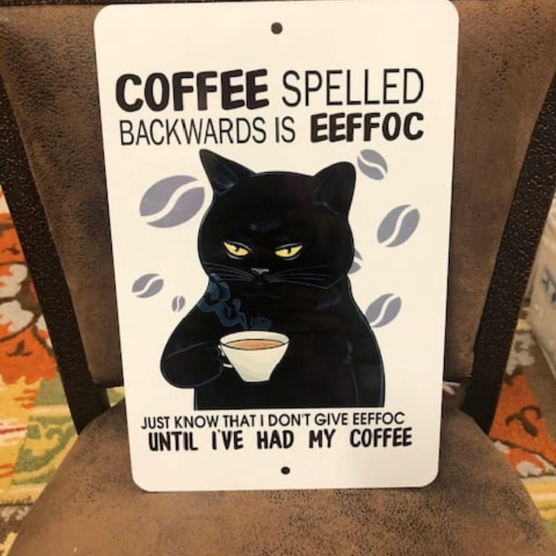 Funny Coffee Sign - Etsy