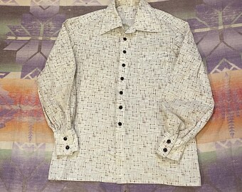 Button up 50s Shirt - Etsy