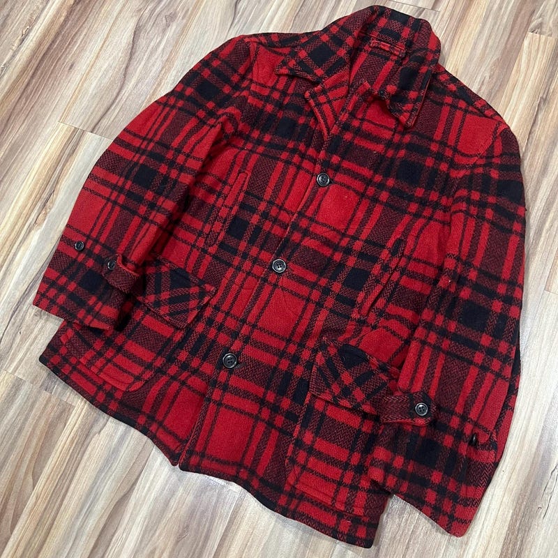 1930s Mens Plaid Coat - Etsy