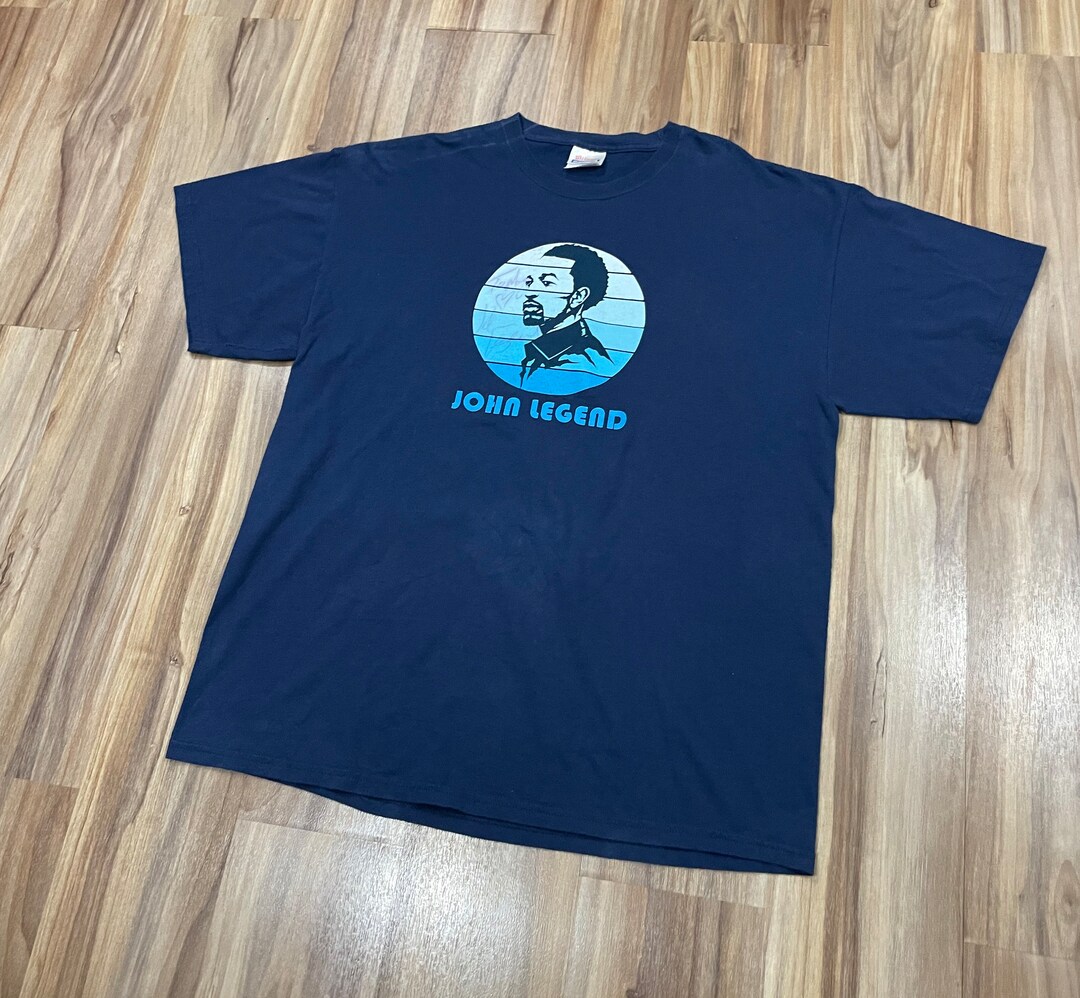 XL Vintage Early 2000s John Legend Signed Autographed Graphic Tee T ...