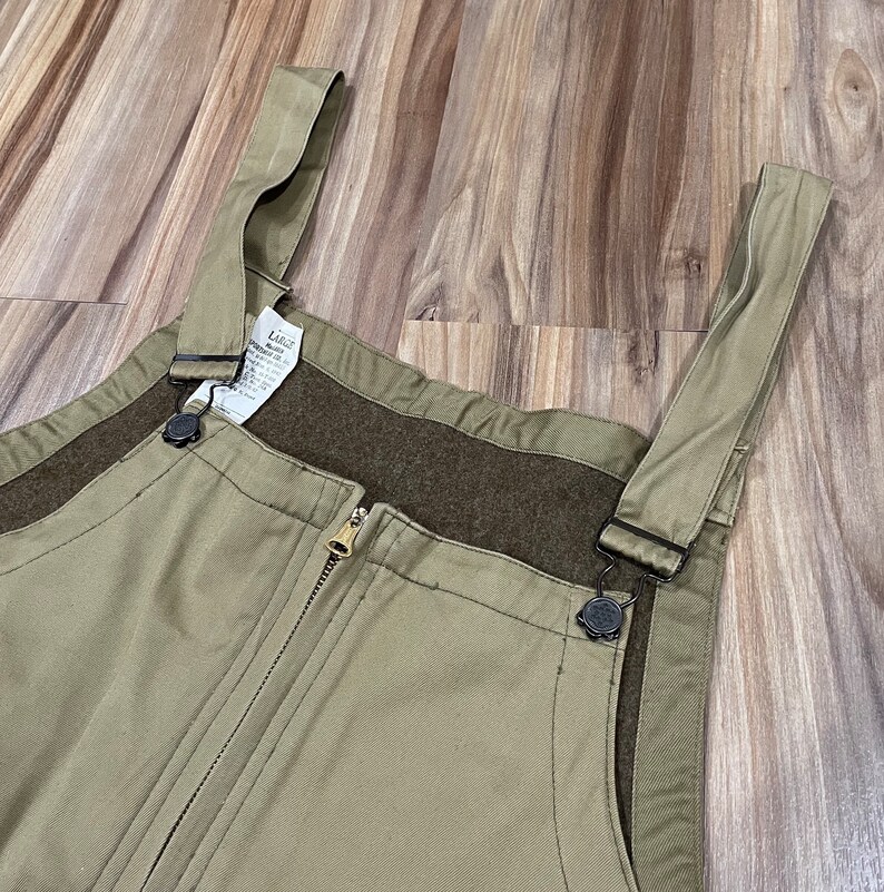 Large Vintage 40s WW2 Tanker Overalls Cotton Wool Lined USA - Etsy