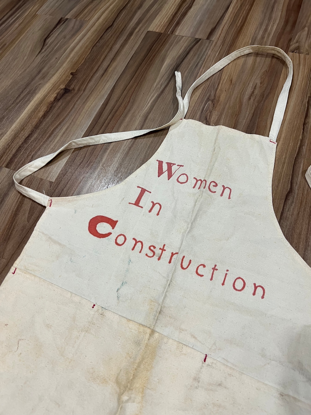 Vintage 60s 70s Women in Construction Apron Antique Canvas Cotton - Etsy
