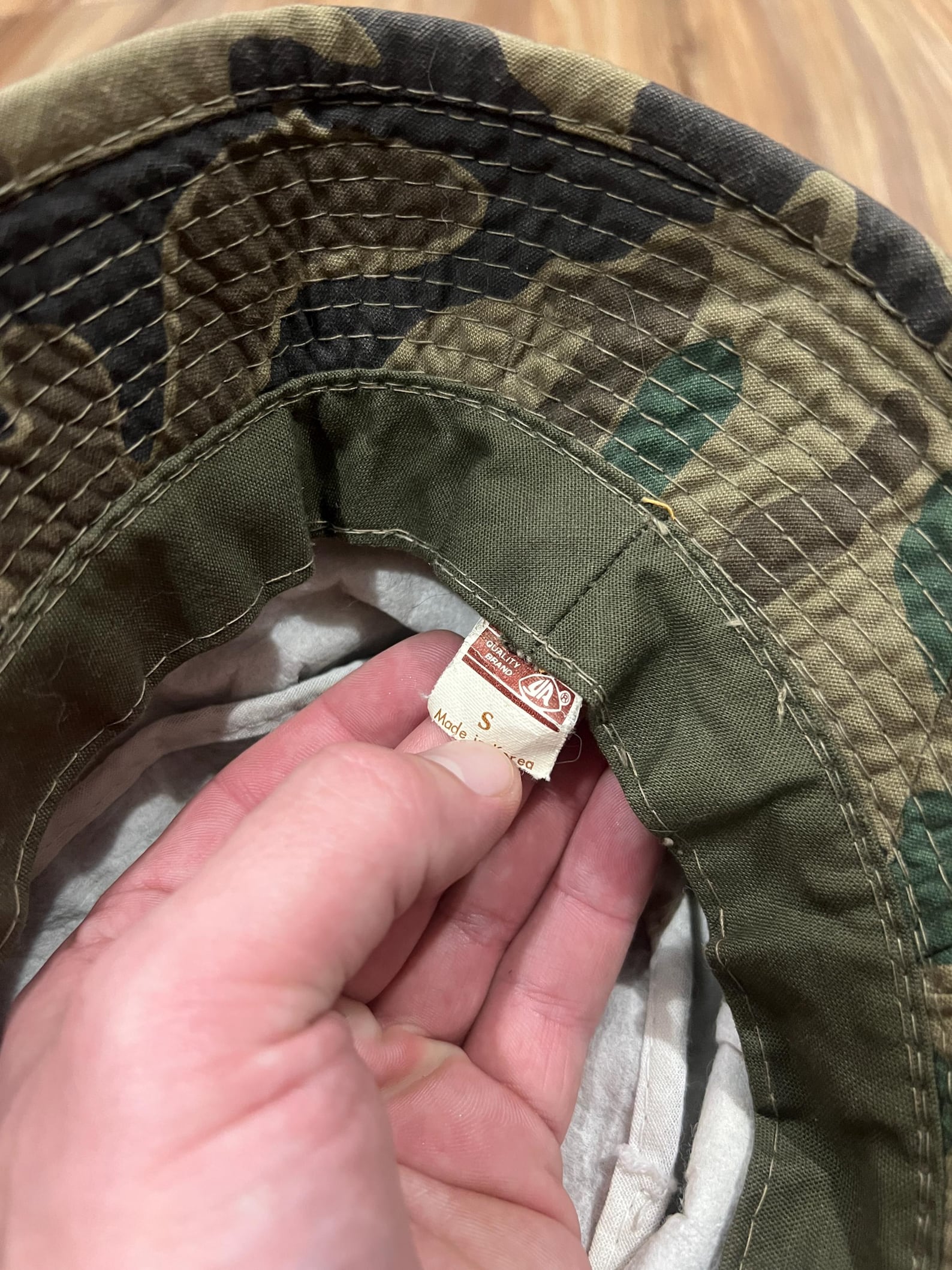 Small Vintage 70s Camo Bucket Hat Hunting Camouflage 100% Cotton - Etsy