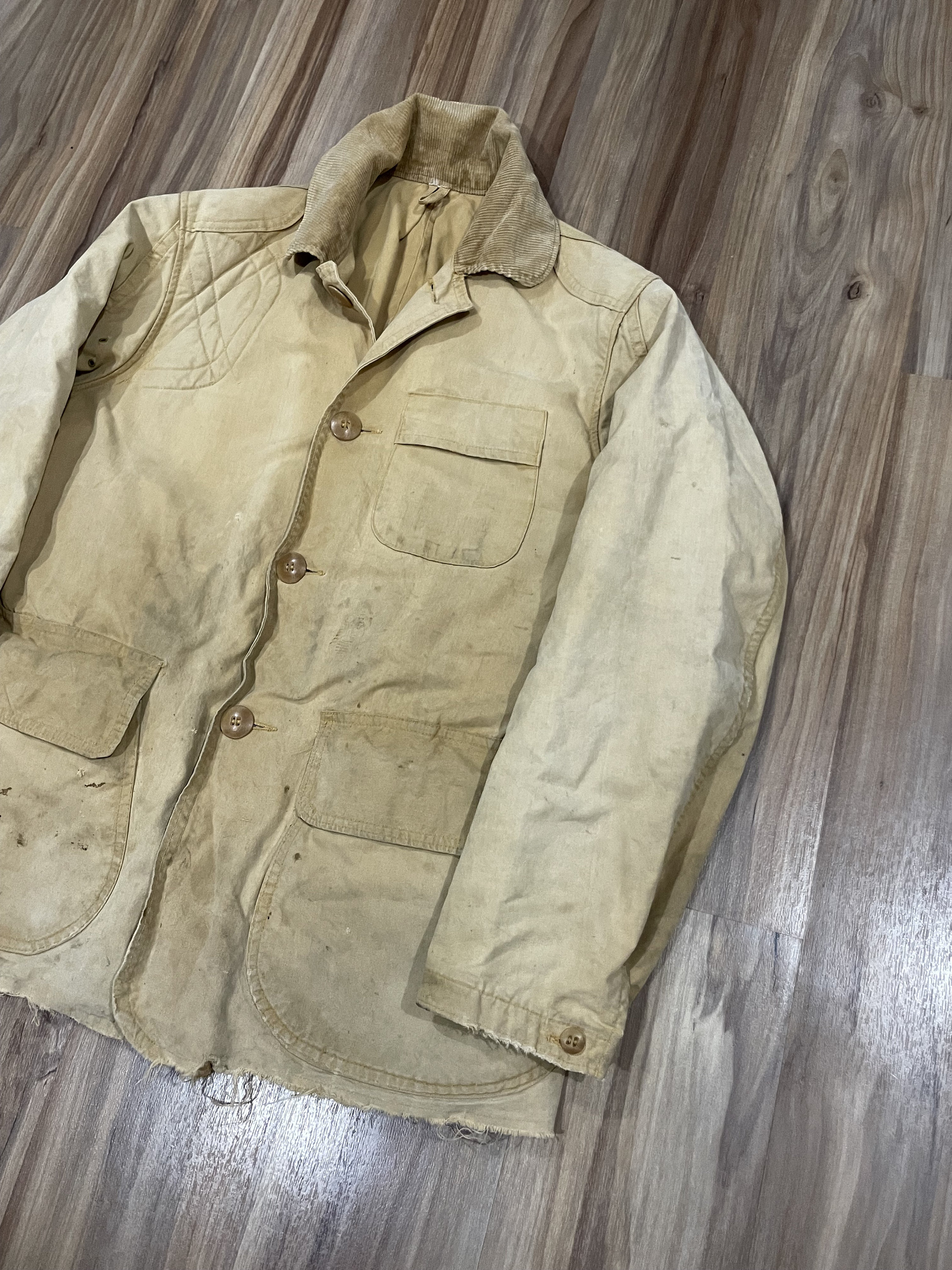 Medium Vintage 40s 50s Duck Canvas Hunting Jacket Mens USA - Etsy