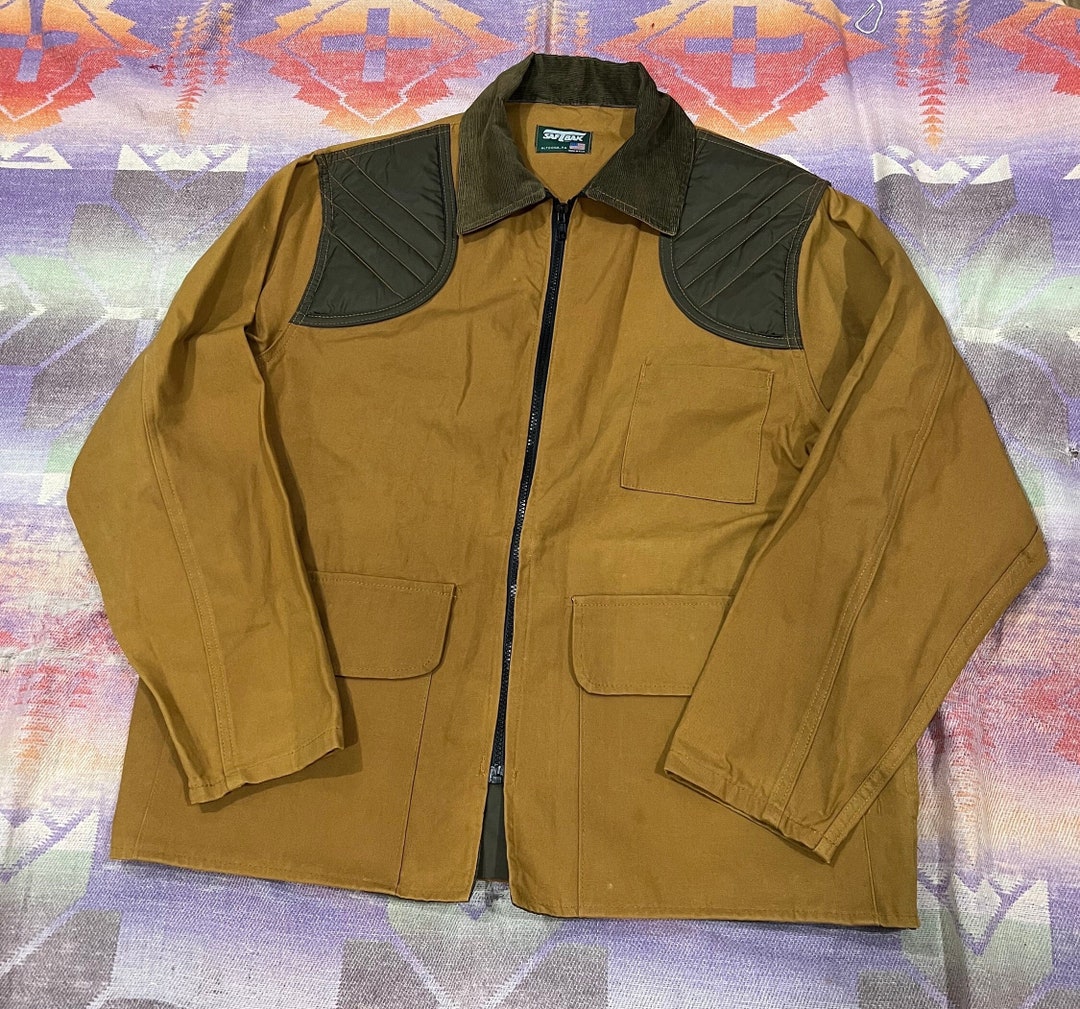 Large Vintage 70s Saftbak Duck Canvas Hunting Jacket Coat USA Made - Etsy