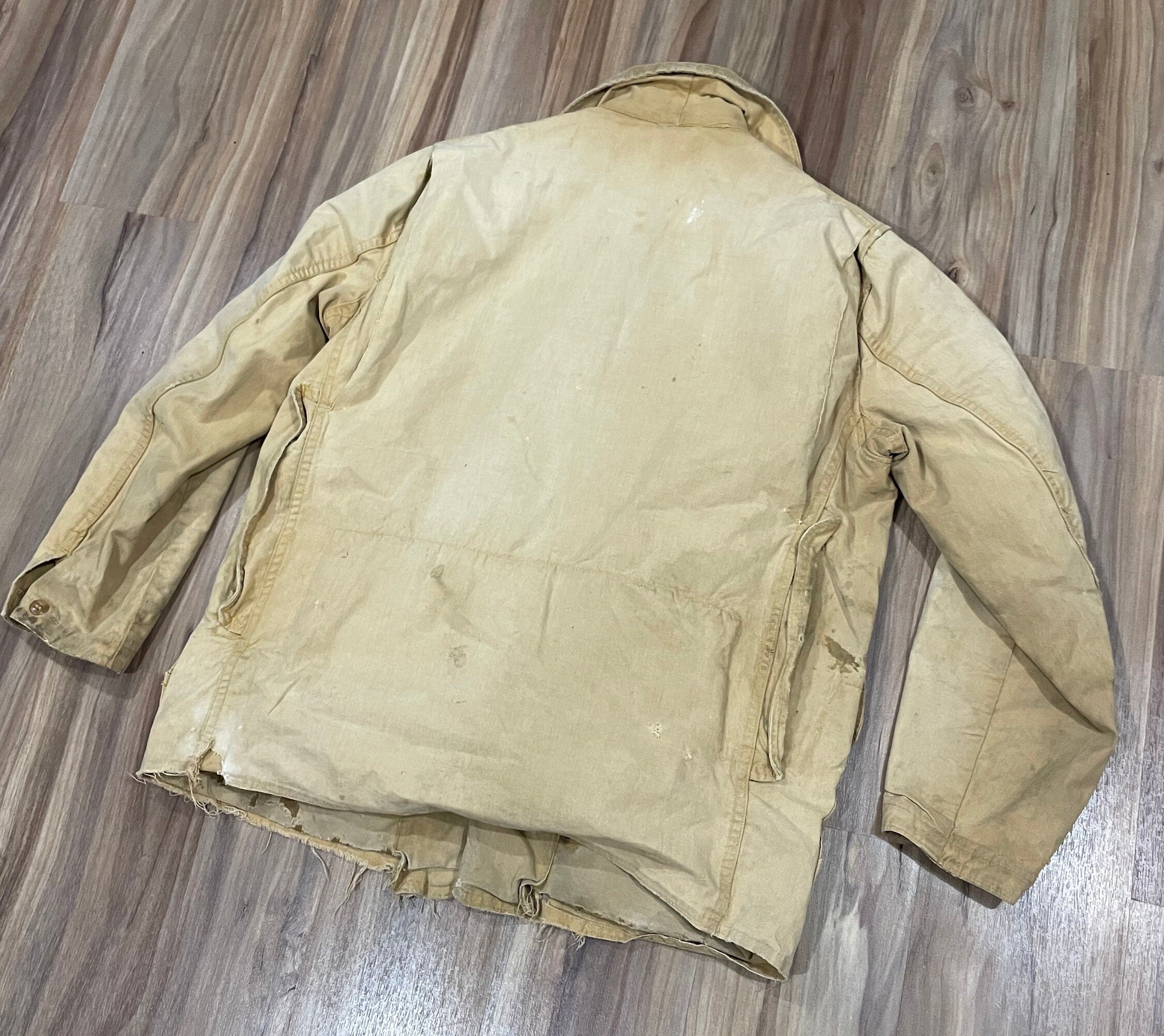 Medium Vintage 40s 50s Duck Canvas Hunting Jacket Mens USA - Etsy