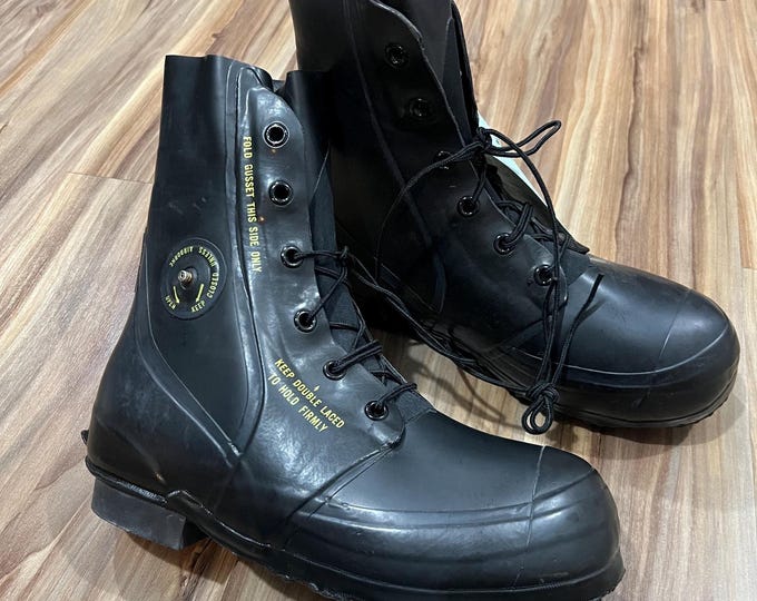 Size 11 XN Vintage US Military Bata Cold Weather Bunny Mickey Boots USA ...