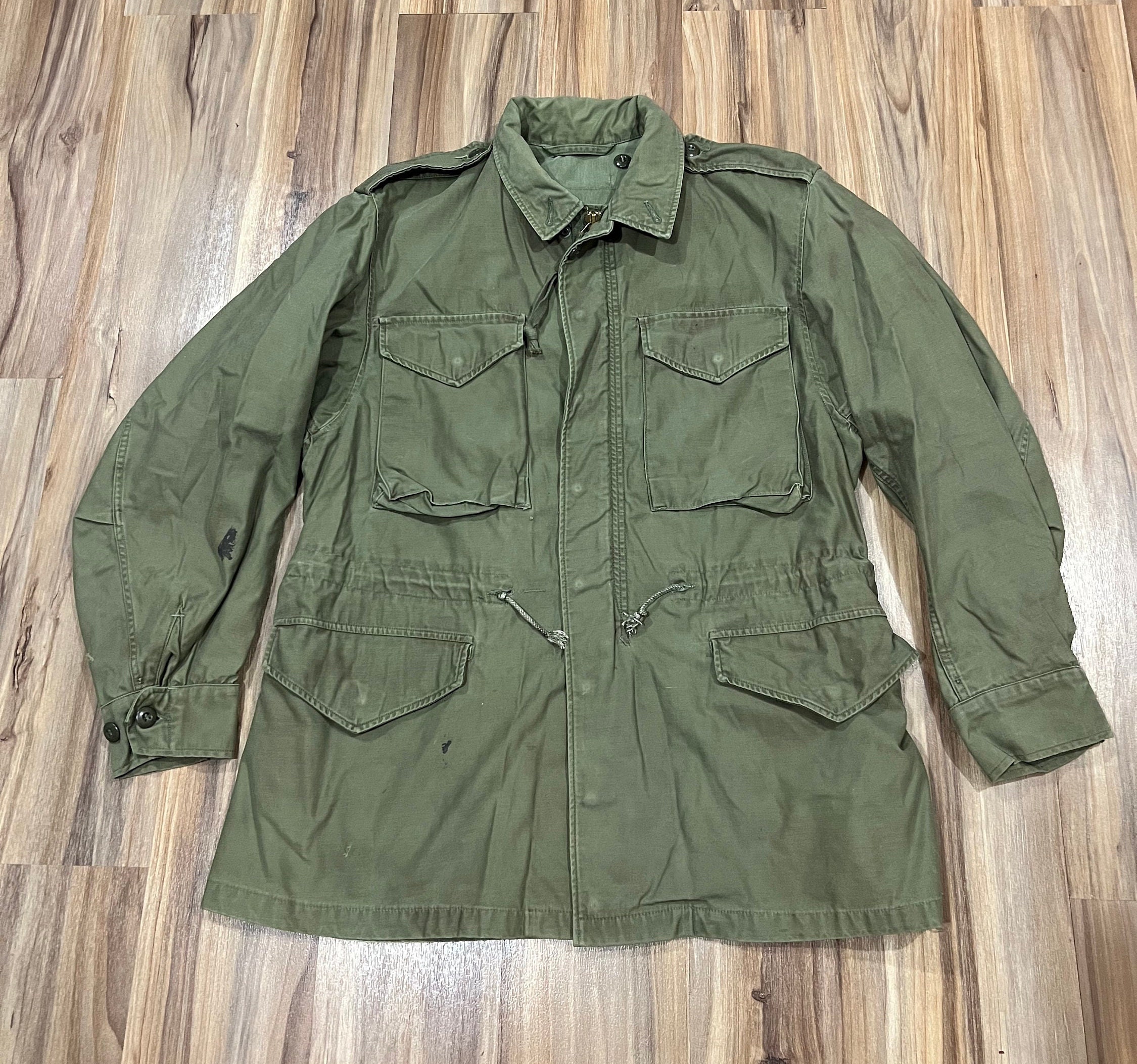 Medium Vintage 60s 70s US Army Military M-1951 Field Jacket - Etsy