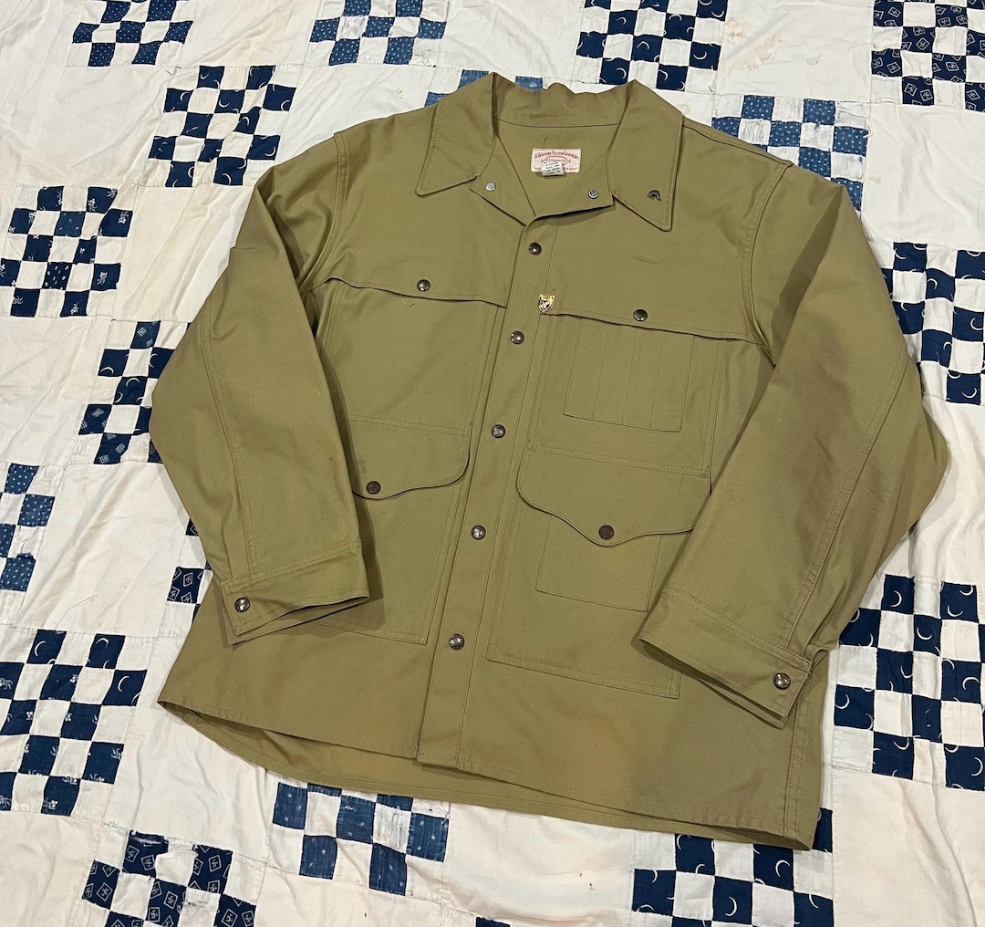 XL (48) Vintage 70s Filson Cotton Cruiser Jacket USA Made CC Filson ...