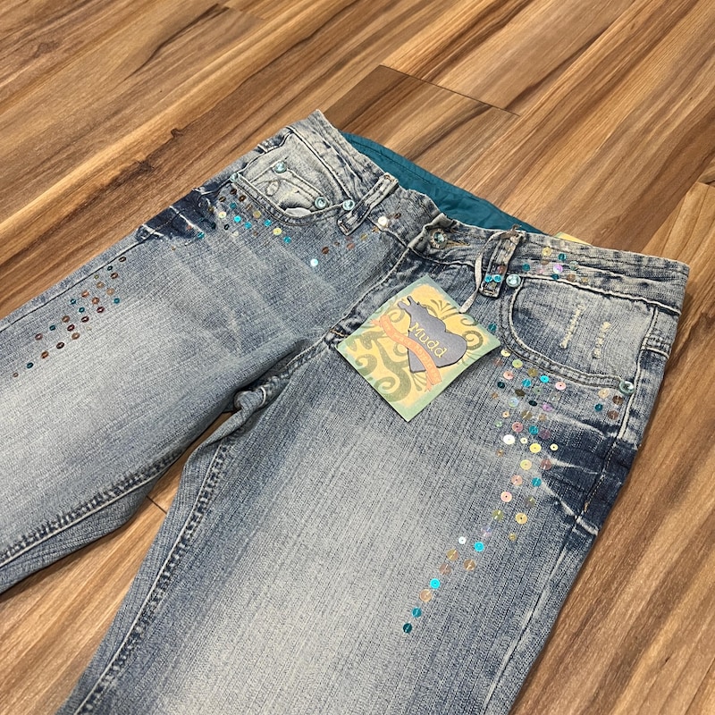 Hip Hugger Jeans Vintage - Etsy