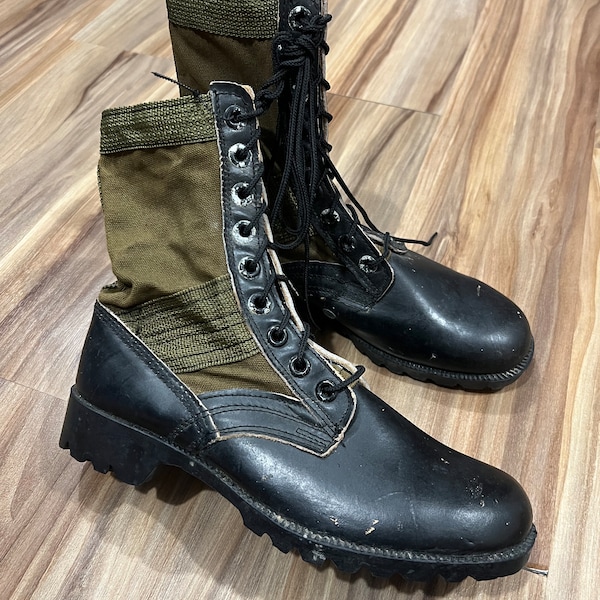 Vintage Army Surplus Boots - Etsy