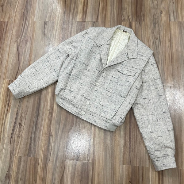 Wool Cropped Jacket - Etsy