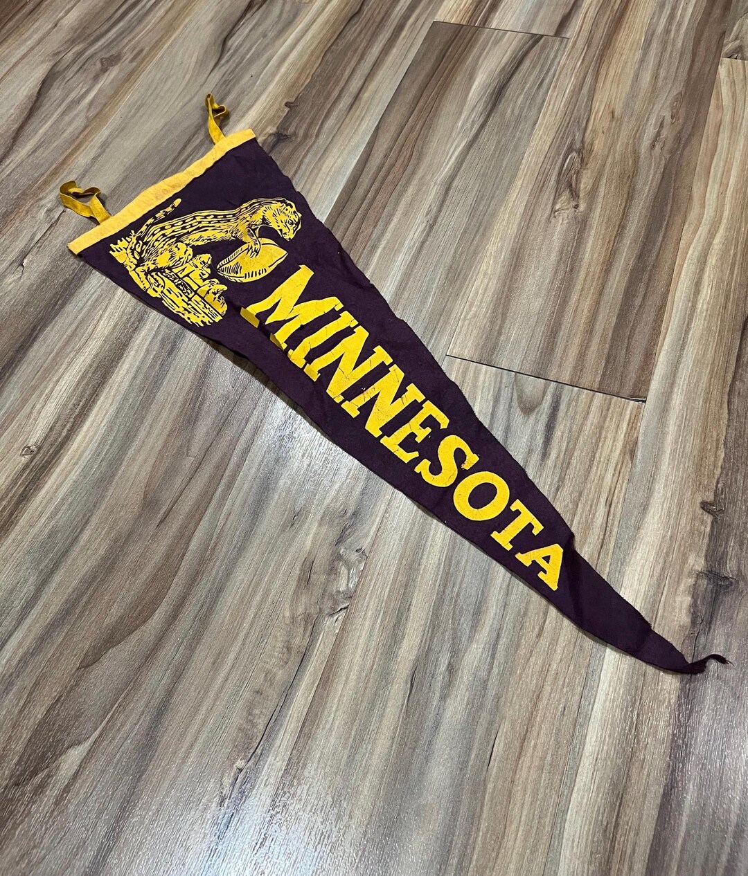 Vintage 50s Golden Gophers Football Univeristy of Minnesota Wool ...