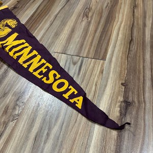 Vintage 50s Golden Gophers Football Univeristy of Minnesota Wool ...