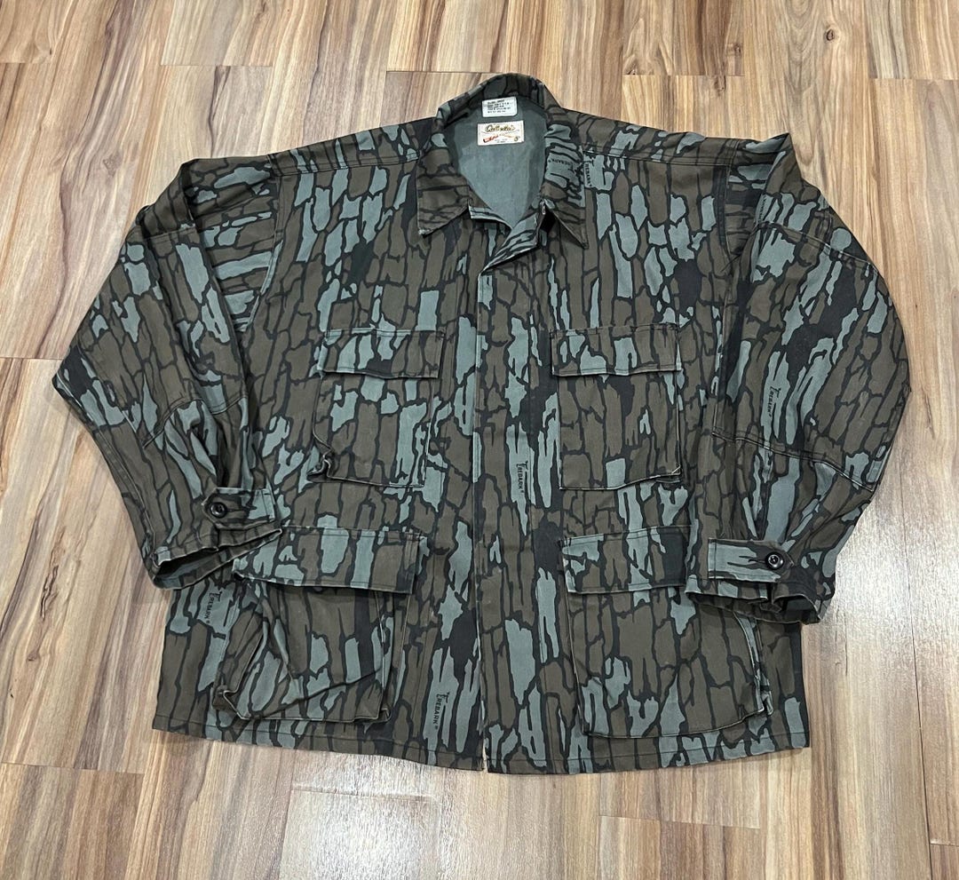 2XL Vintage 90s Cabela’s Trebark Camo Button up Hunting Shirt W ...