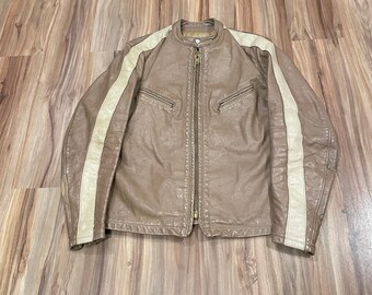 Bates Leather Jacket - Etsy