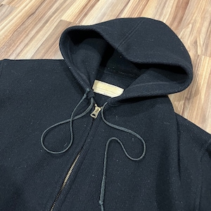 Large Vintage 50s West Point US Military Cadet Store Wool Parka Hooded ...