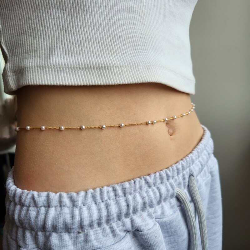 Belly Chain - Etsy