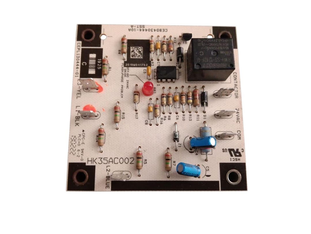 Carrier HK35AC002 Relay Phase Monitor Board - HVAC Three-phase ...