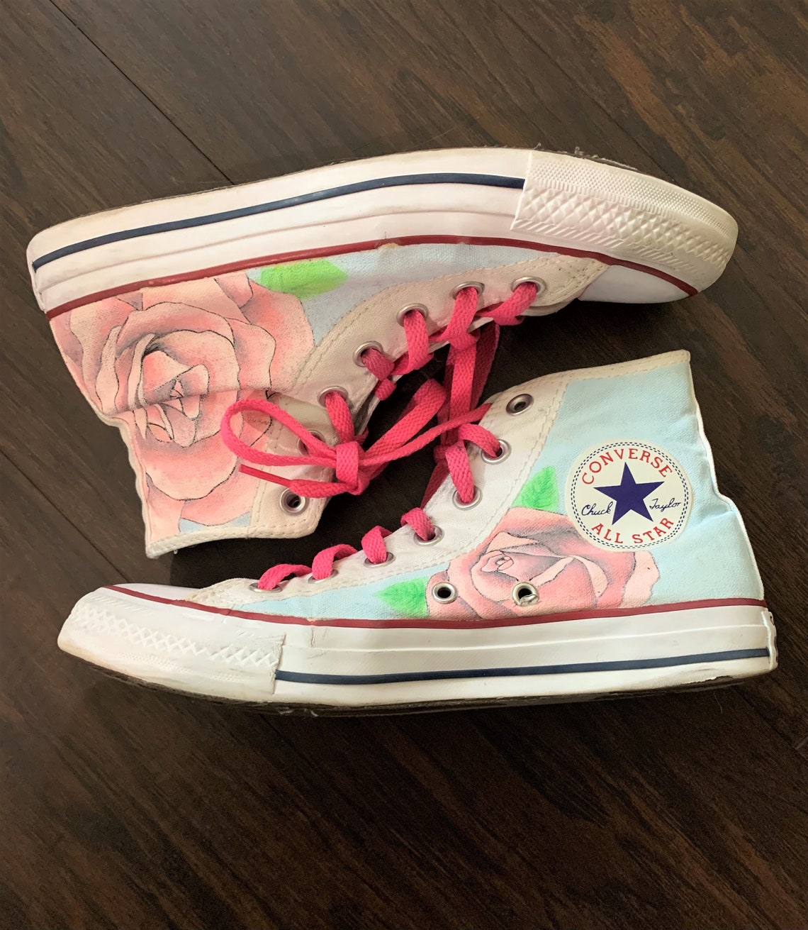 Rose Converse | Etsy