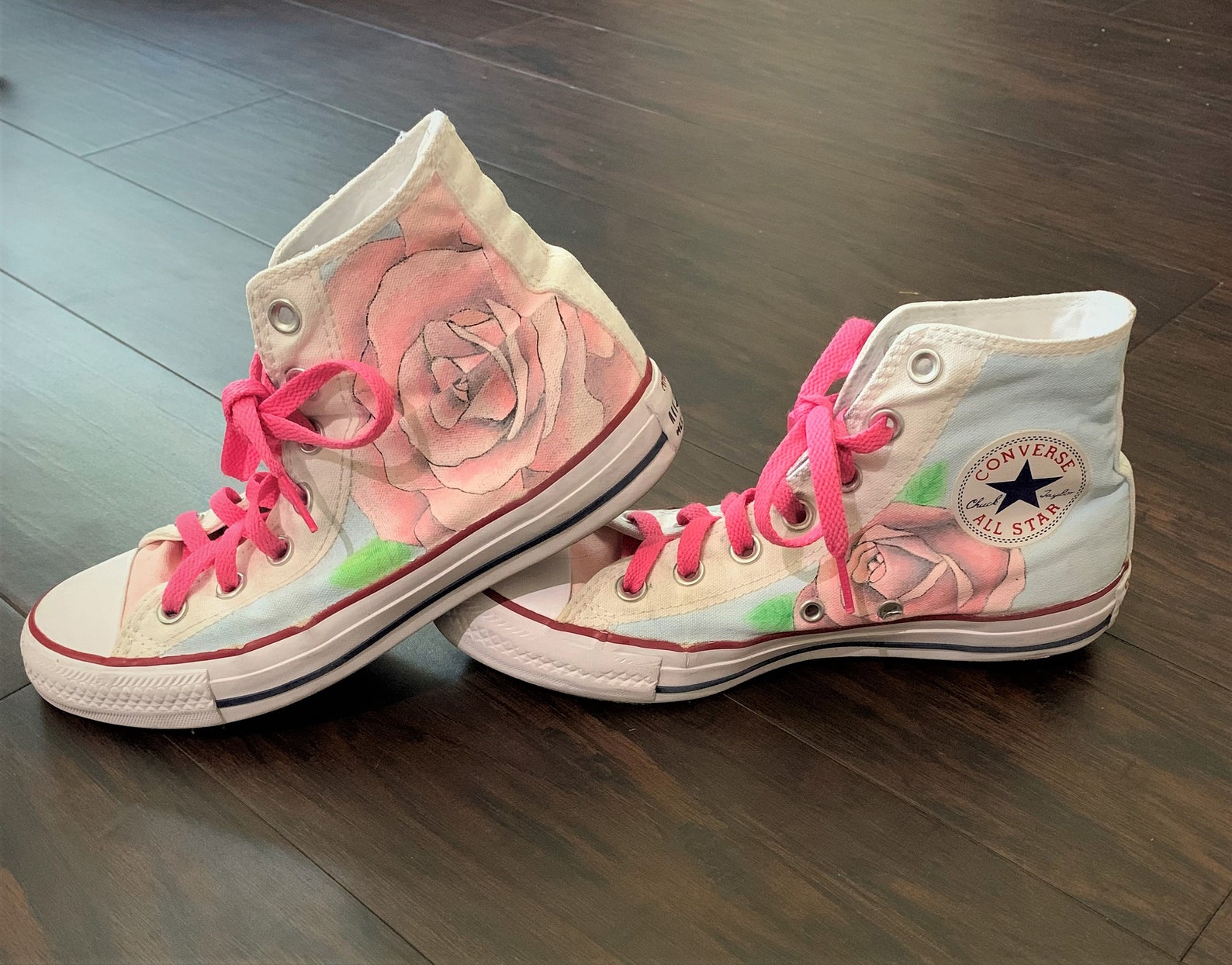 Rose Converse | Etsy